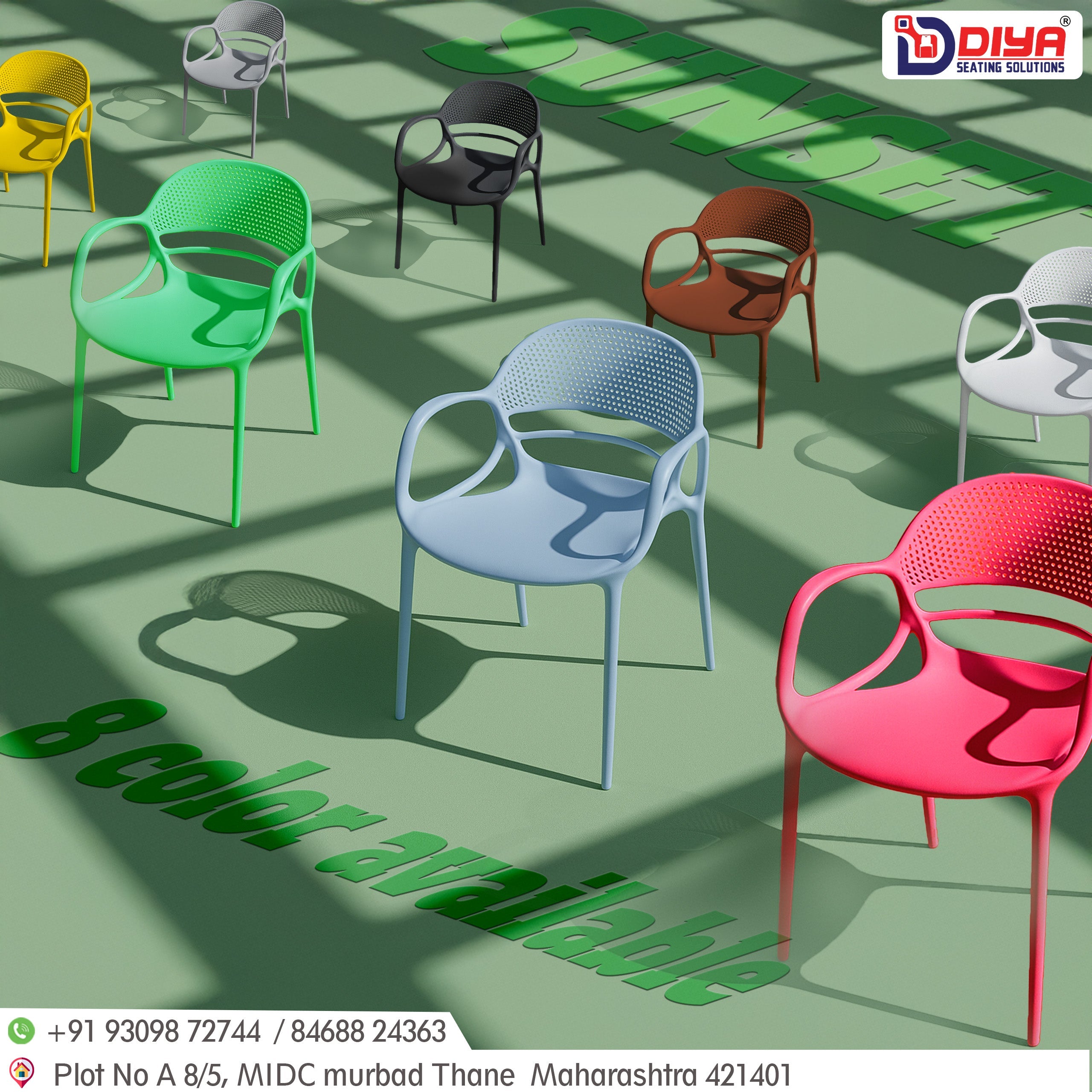 Why Stackable Café Chairs Are Perfect for Modern Interiors – Diya ...