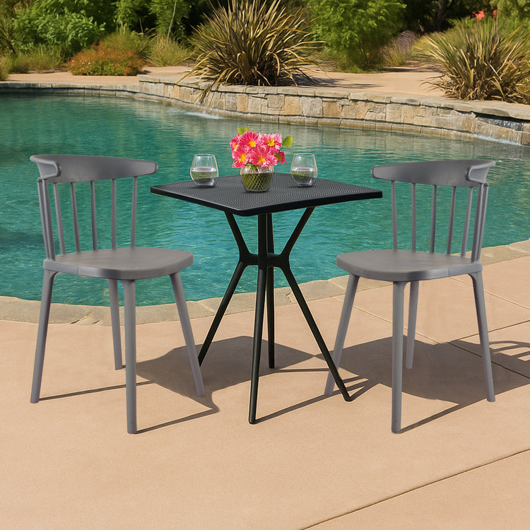Materials Matter: Wood, Metal, or Plastic Café Chairs? – Diya Seating ...