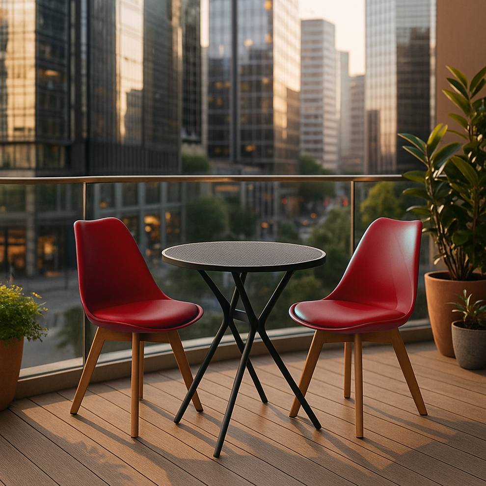 Bingo Round Table With 2 Smart Chair – Diya Seating Solution